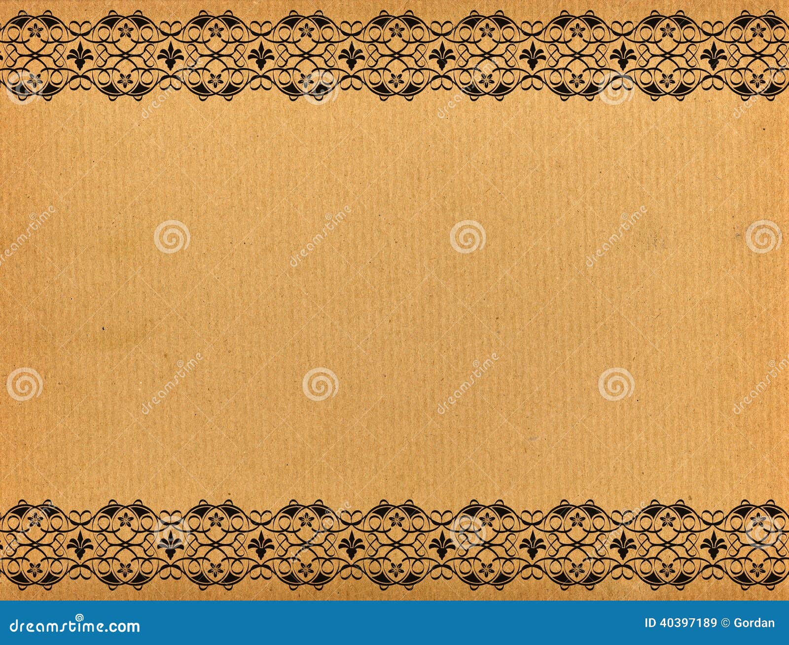Antique paper frame stock image. Image of element, back - 40397189