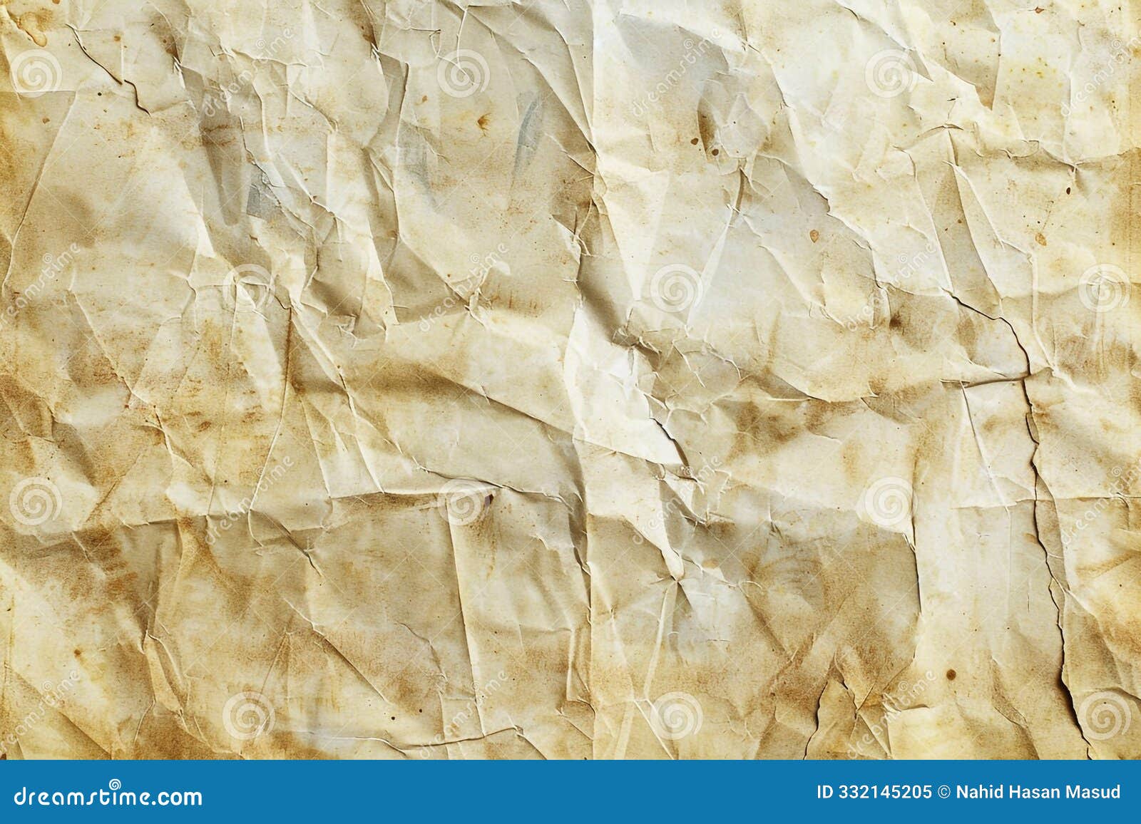 Antique Parchment Paper Texture with Vintage Stains and Torn Edges ...