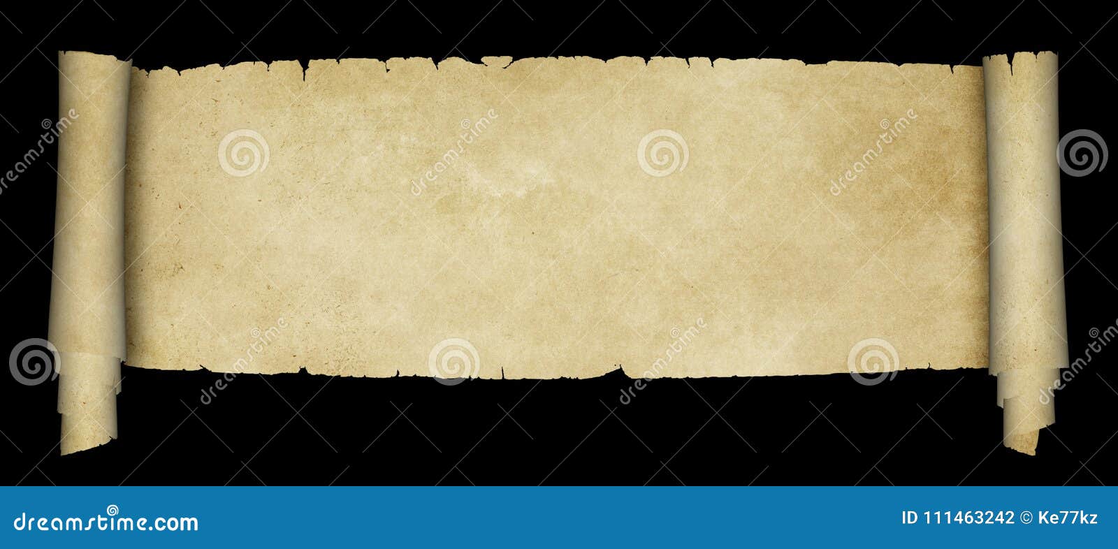 Antique Parchment Paper Scroll, Texture Stock Photography ...