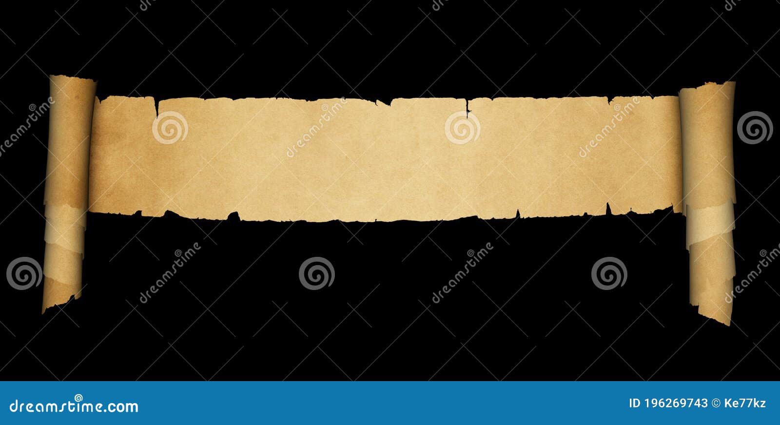 Antique Parchment Scroll. Royalty-Free Stock Photo | CartoonDealer.com ...