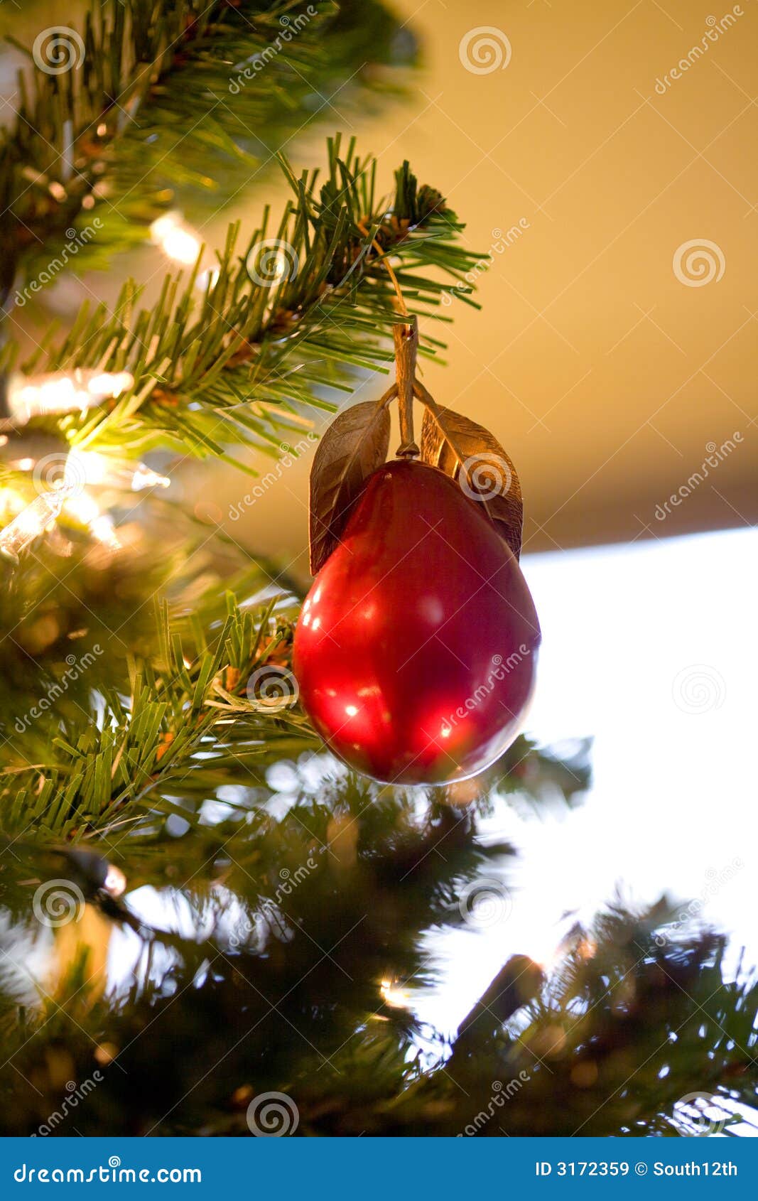 Antique Pear Tree Ornament stock image. Image of antique - 3172359