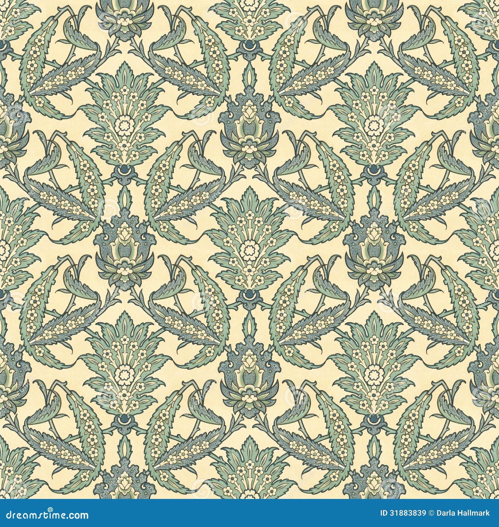 Antique Persian Design stock image. Image of seamless - 31883839