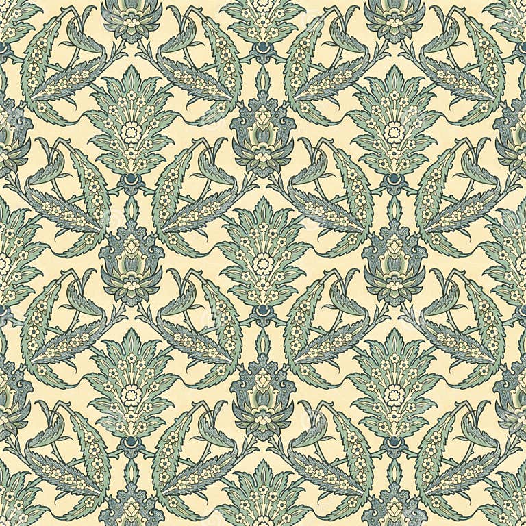 Antique Persian Design stock image. Image of seamless - 31883839