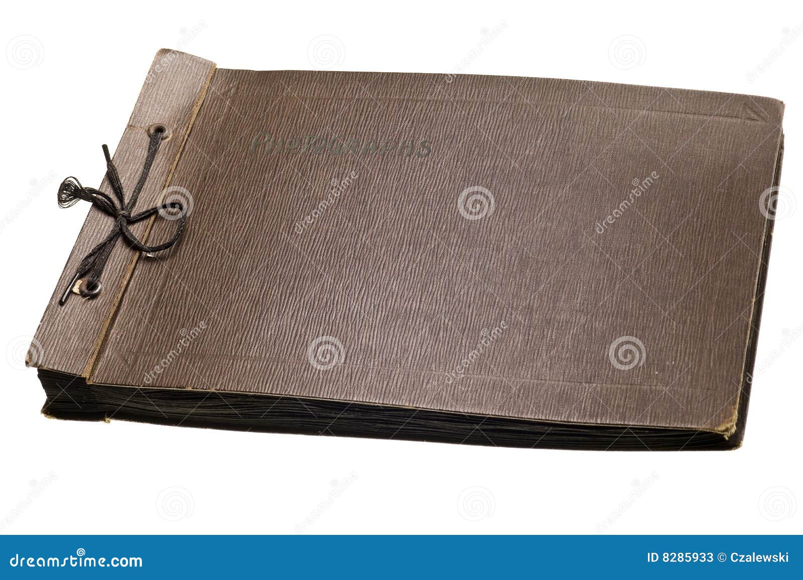 Antique Photo Album Isolated Stock Image - Image of vintage, isolated ...