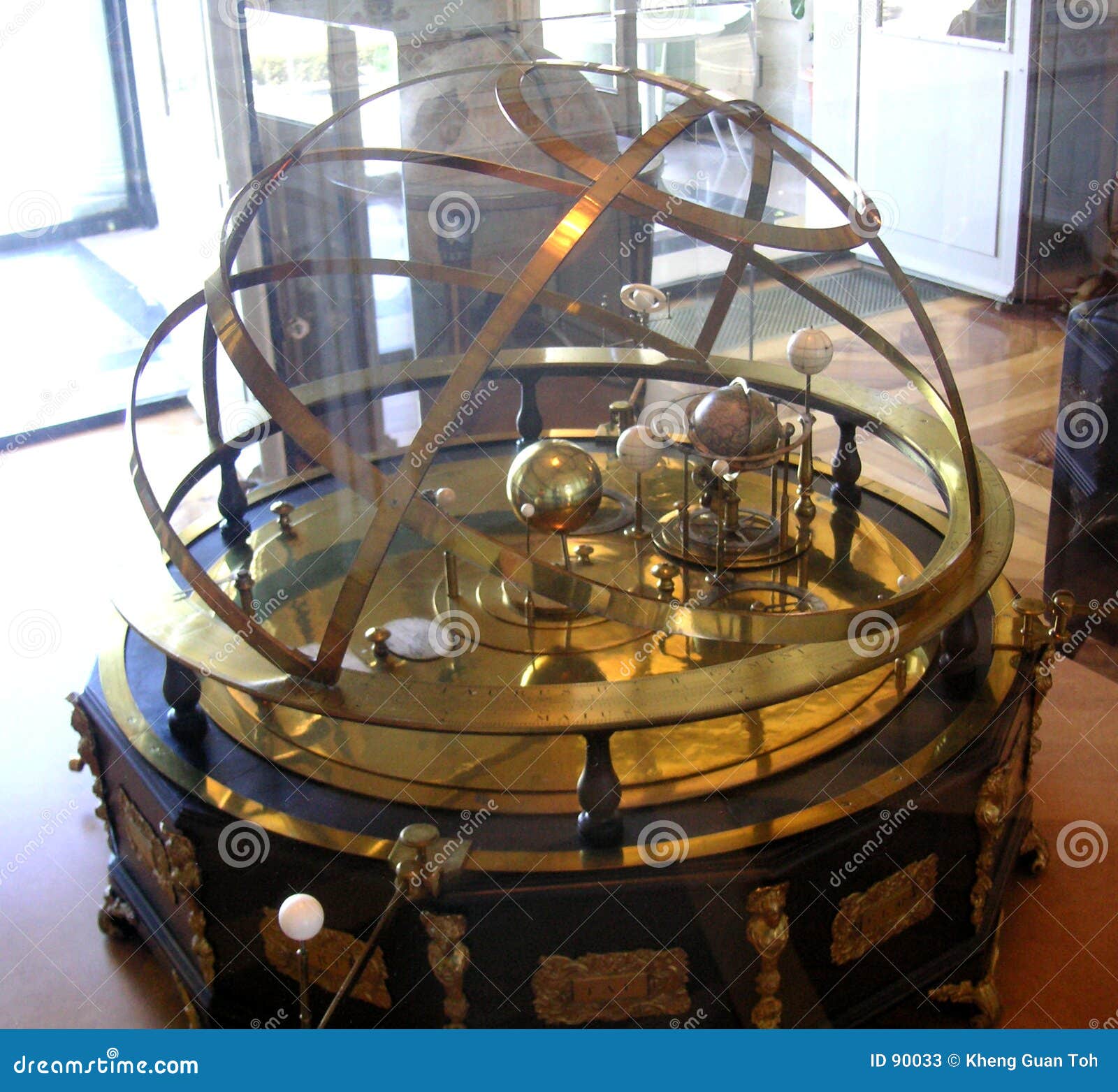 Antique planetrium stock image. Image of planets, planetarium - 90033