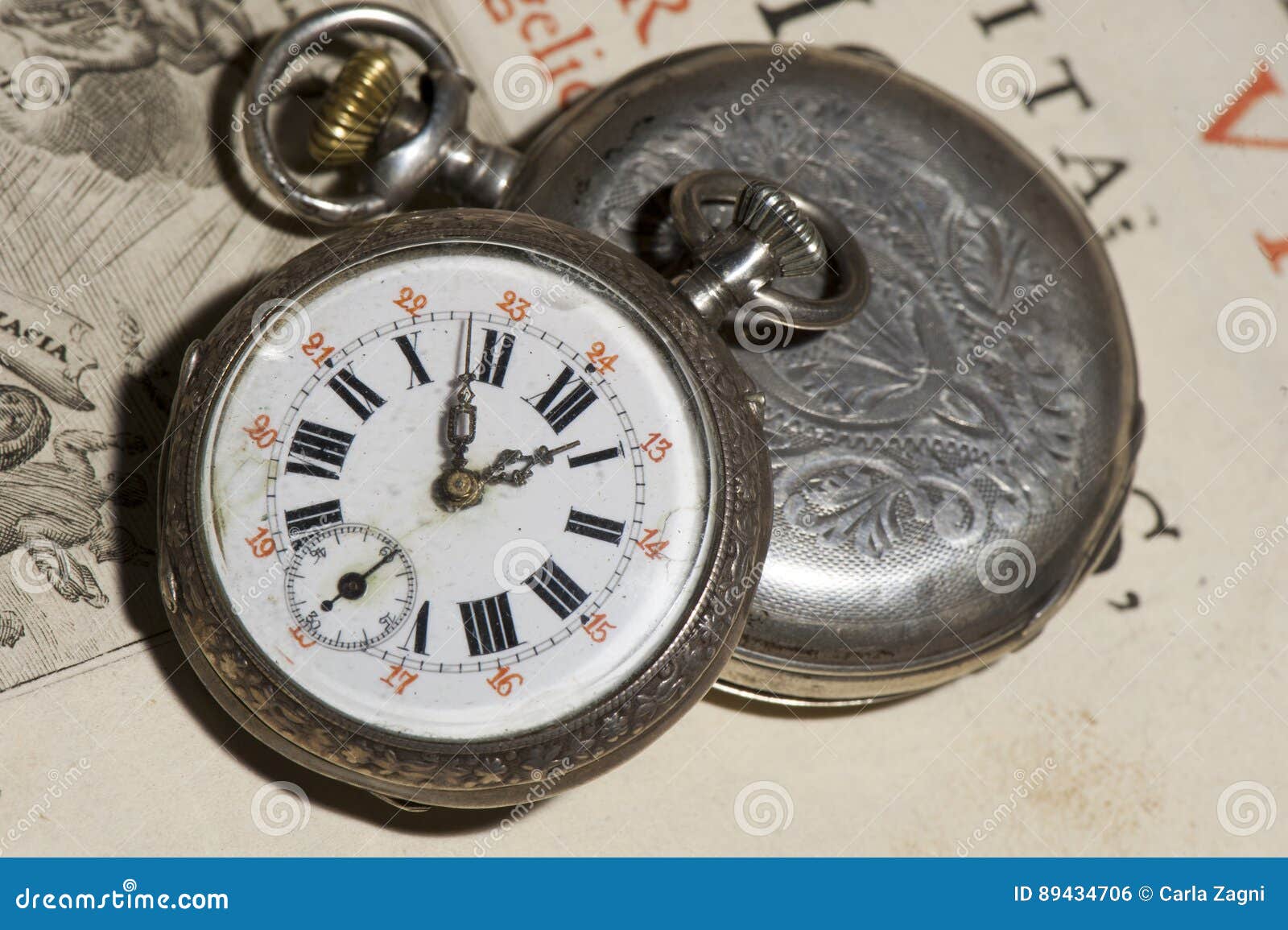 Antique pocket watch stock photo. Image of yellow, text - 89434706