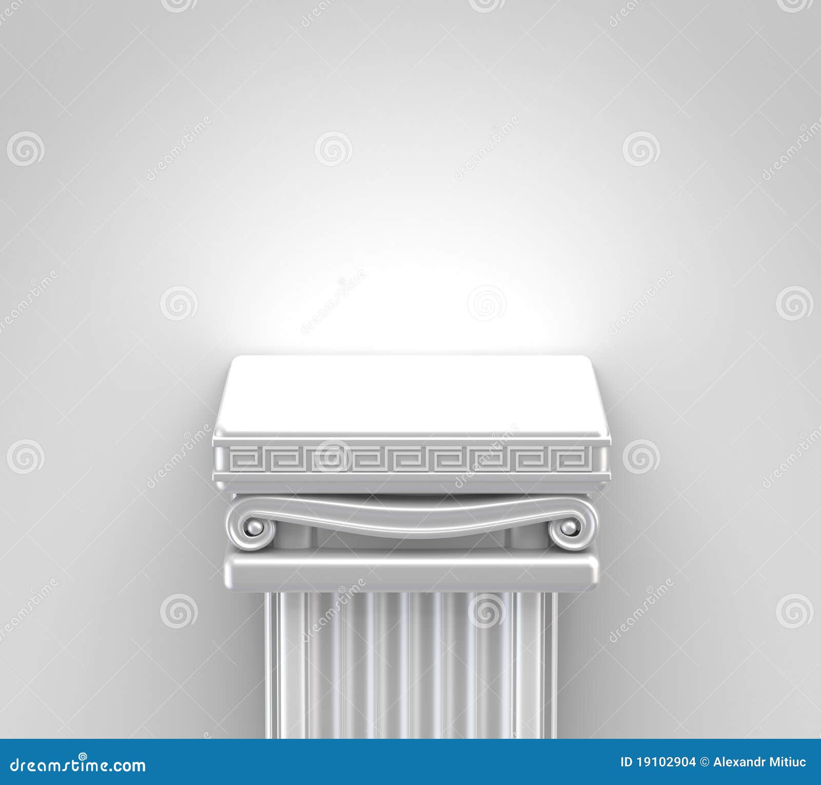 Antique podium for exhibit stock illustration. Illustration of clear ...