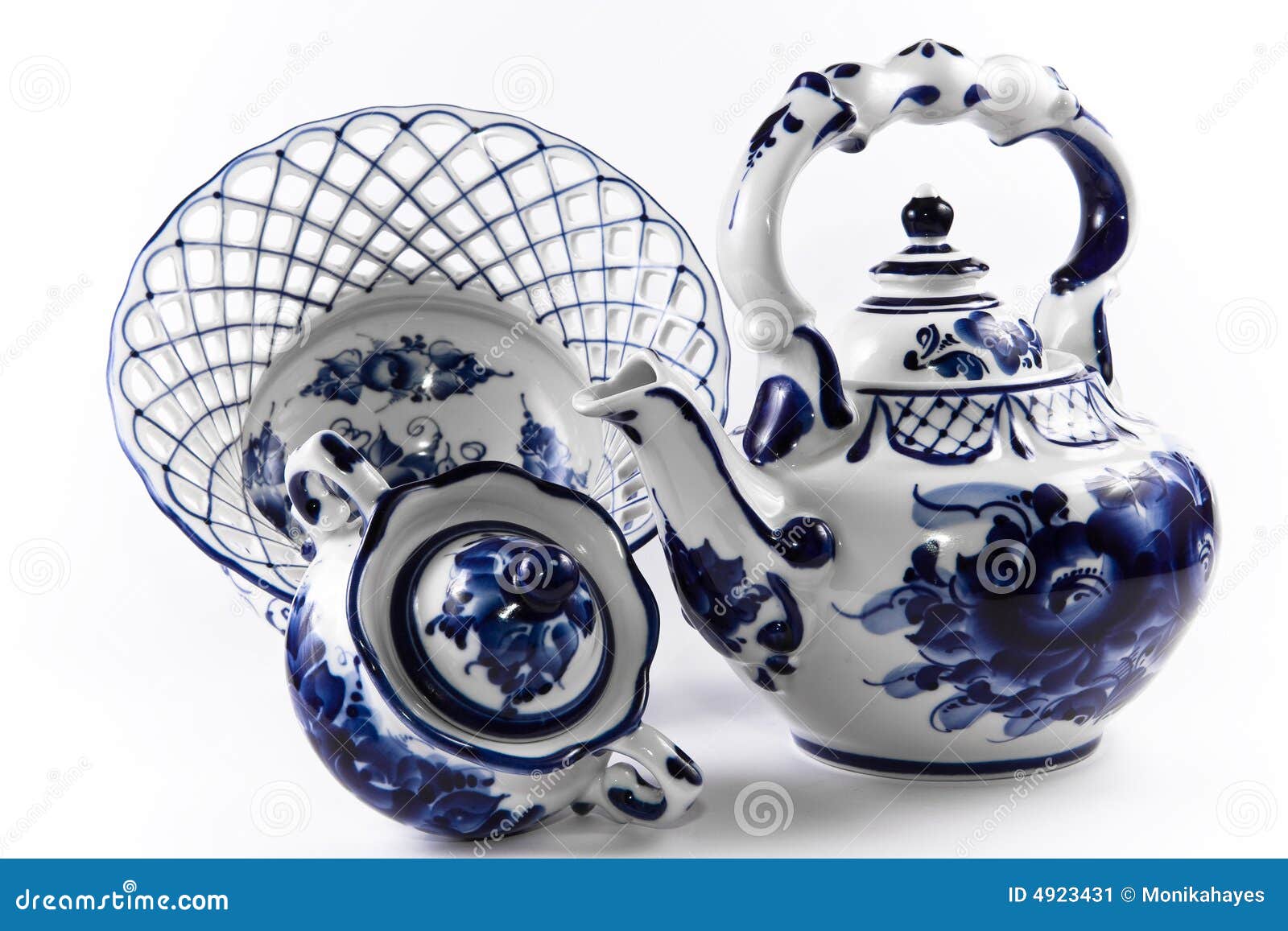 Antique Porcelain, China Set. Stock Image - Image of white, handmade ...