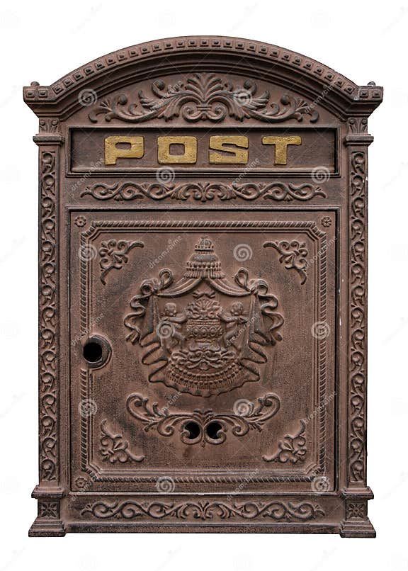 Antique postbox stock image. Image of classic, mail, post - 6245303
