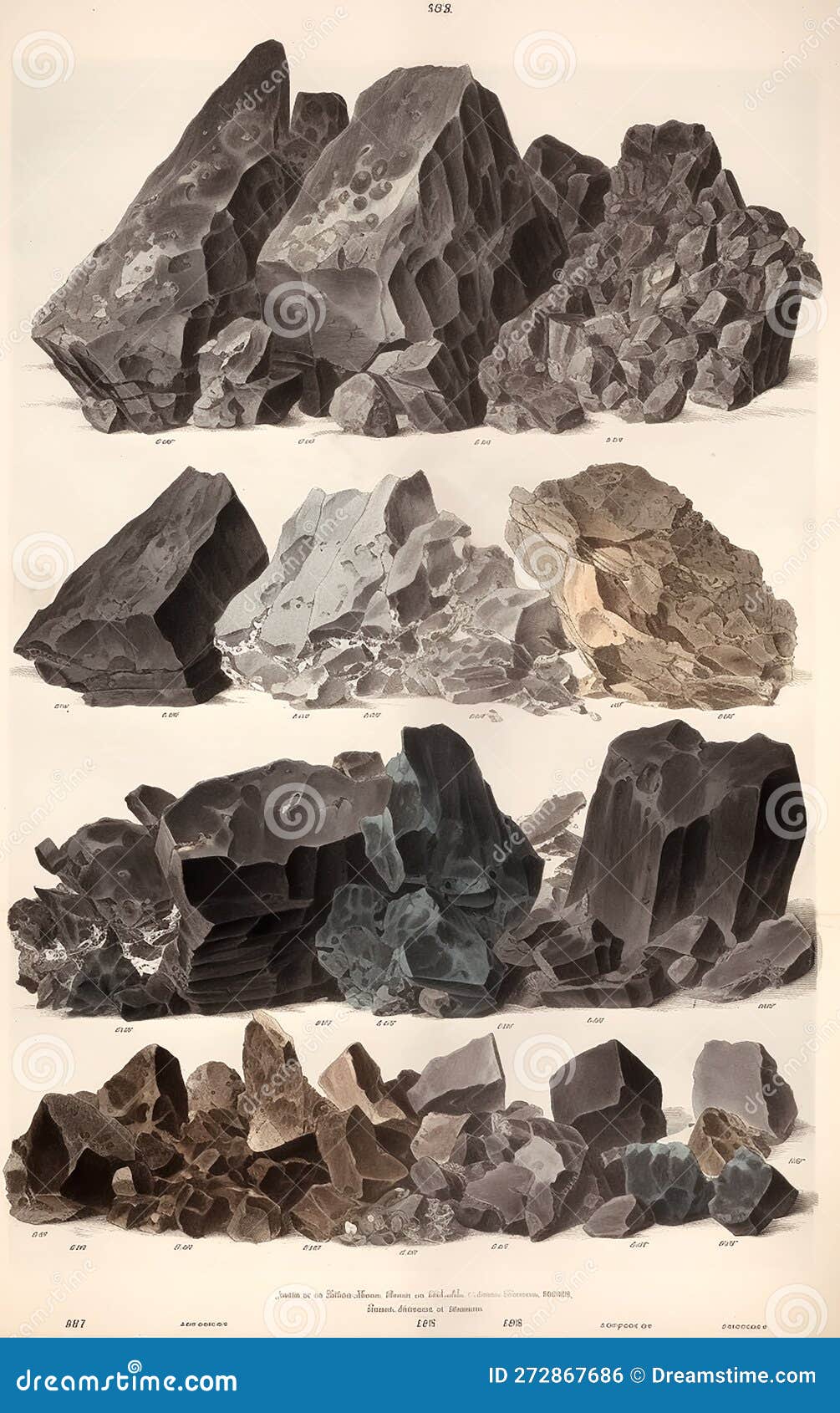 Antique Coal Iron. Cast Heavy Ironing Device, Illustration, Continuous ...