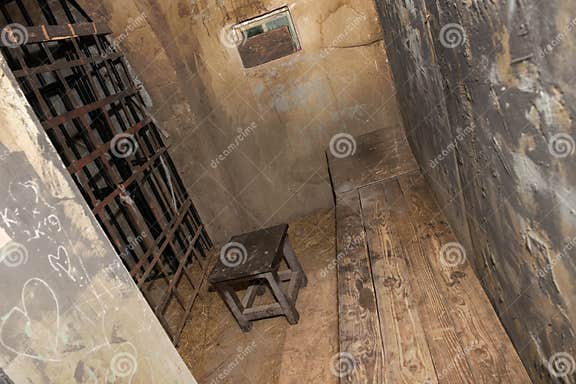 Antique Punishment cell stock photo. Image of brick - 207572060