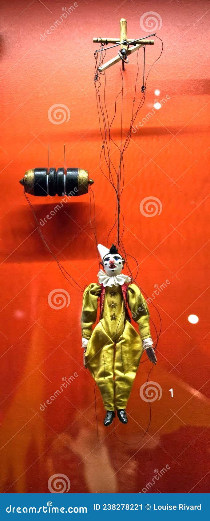 An Antique Puppet at the Exhibition on the Circus Arts in Montreal ...