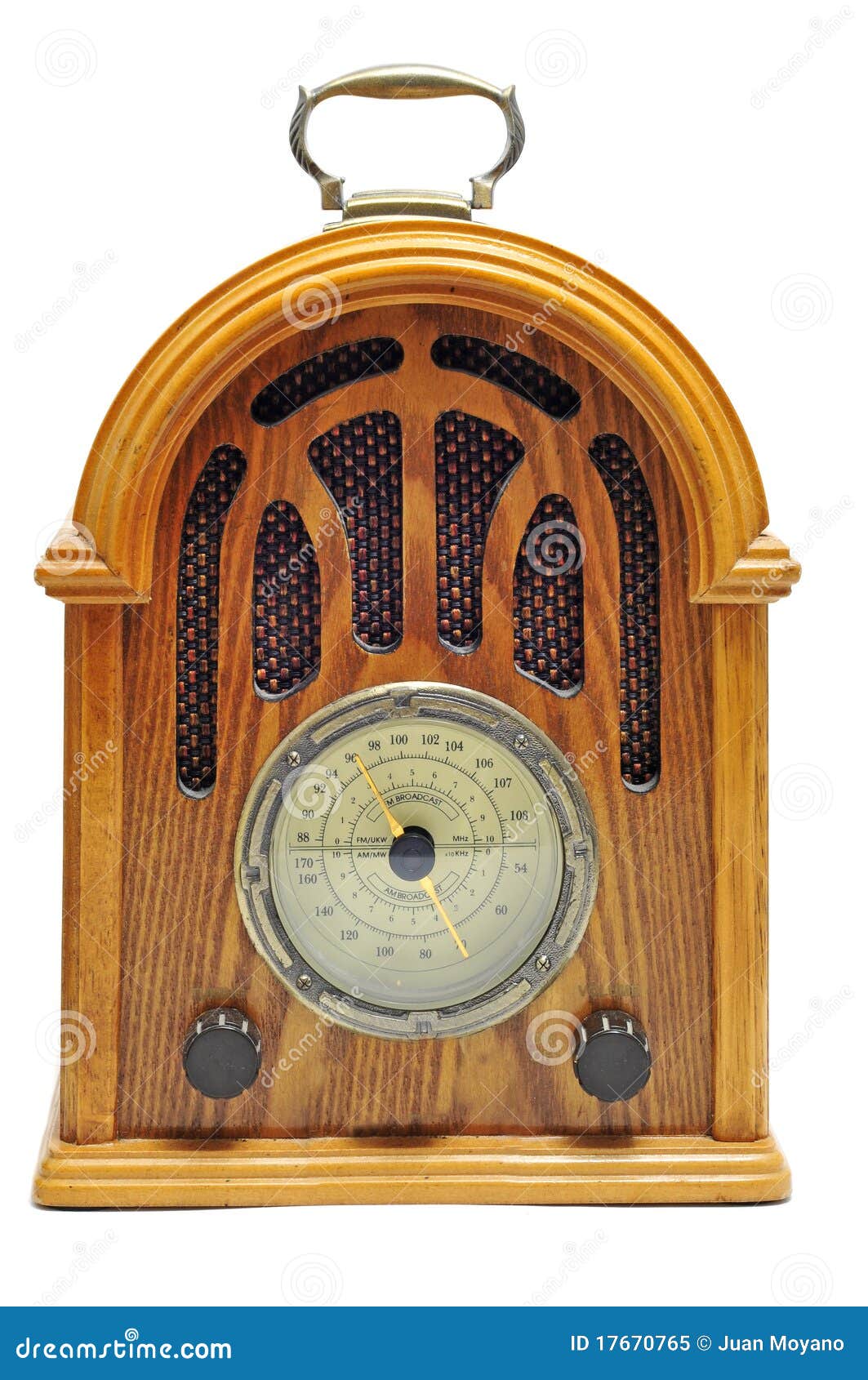 Antique radio stock image. Image of buttons, receiver - 17670765