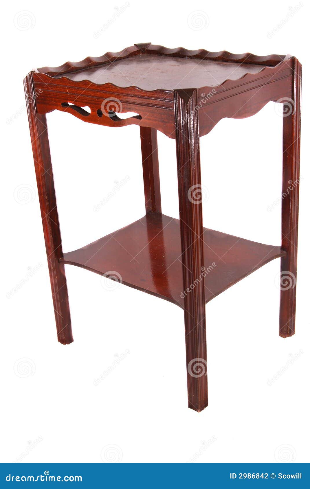 Antique Raised Edge Table stock photo. Image of indoors - 2986842