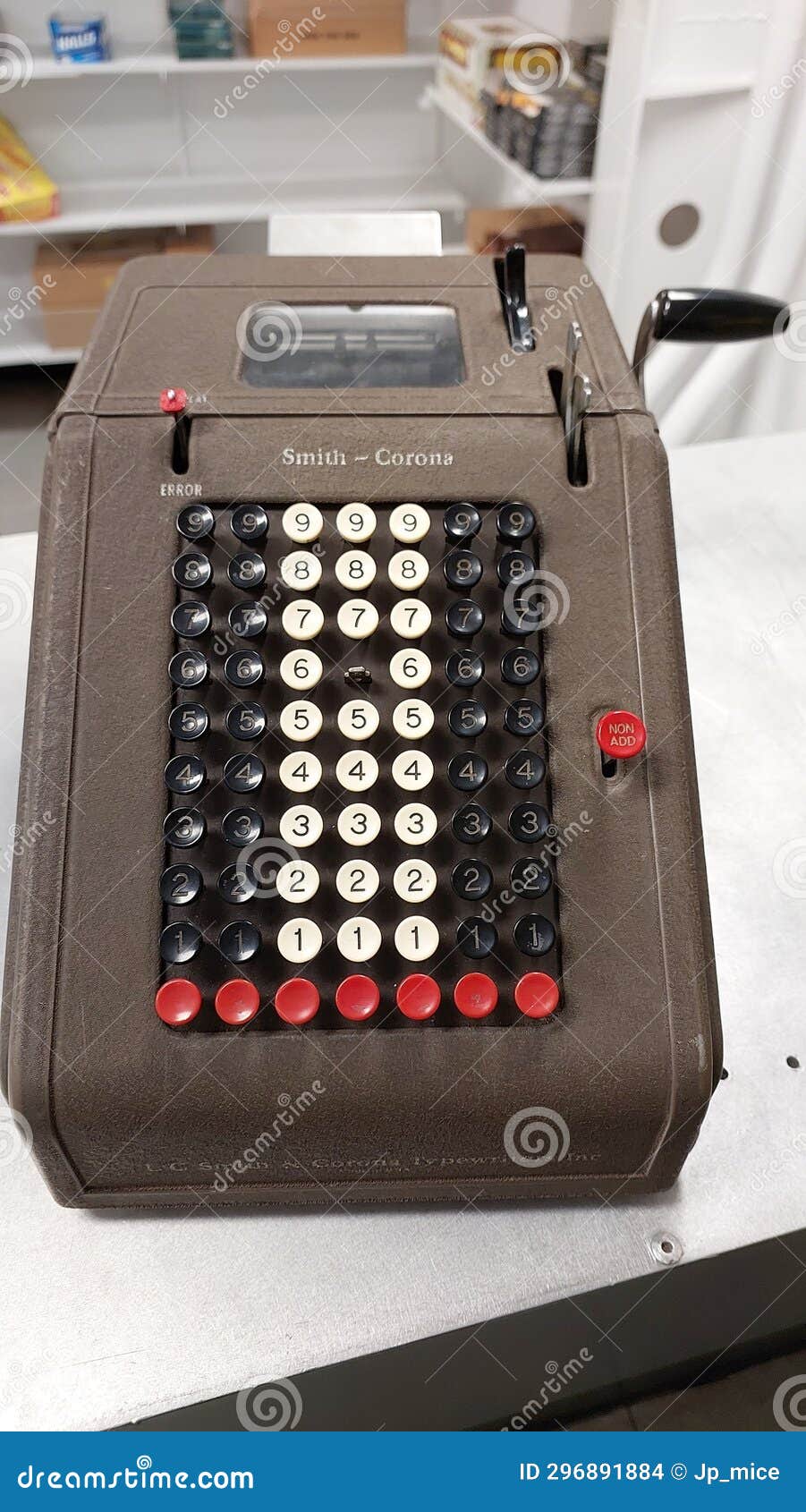 Antique receipt printer editorial stock image. Image of battle - 296891884