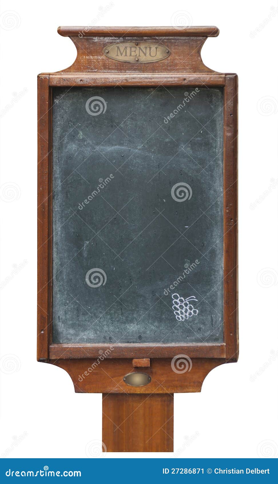 Antique Restaurant Menu Board Stock Image - Image of hanging ...