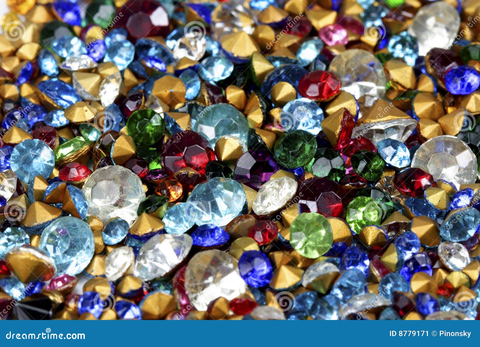 Antique Rhinestones stock image. Image of background, colored - 8779171