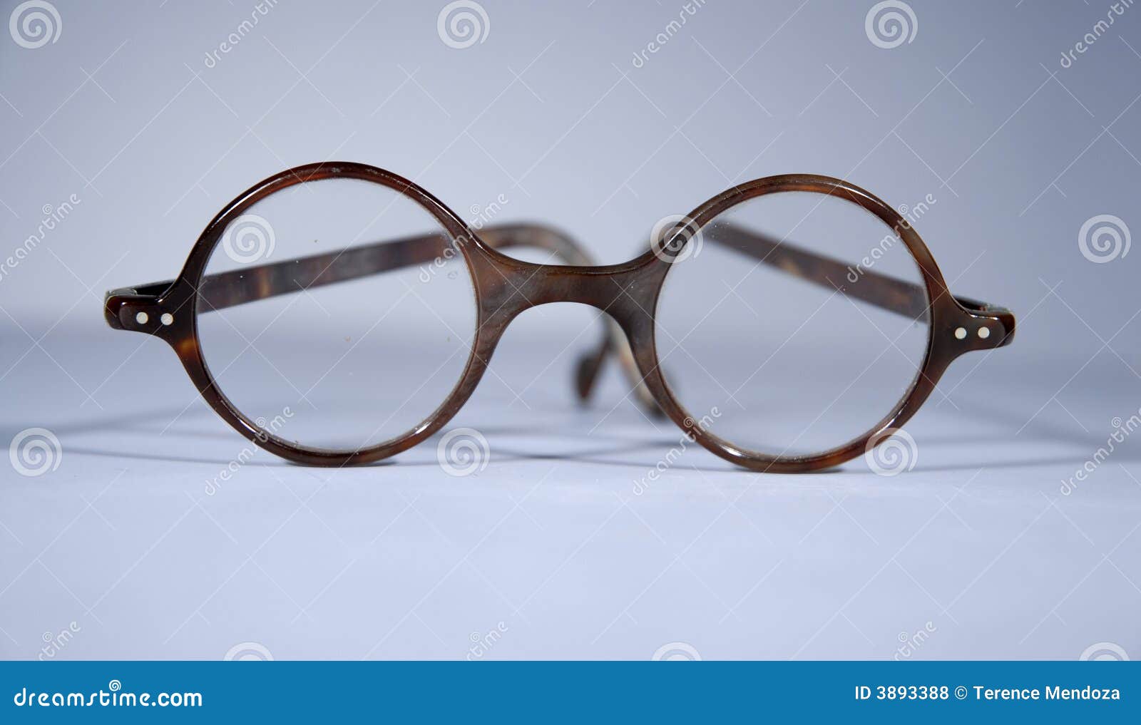 Antique round spectacles stock photo. Image of glasses - 3893388