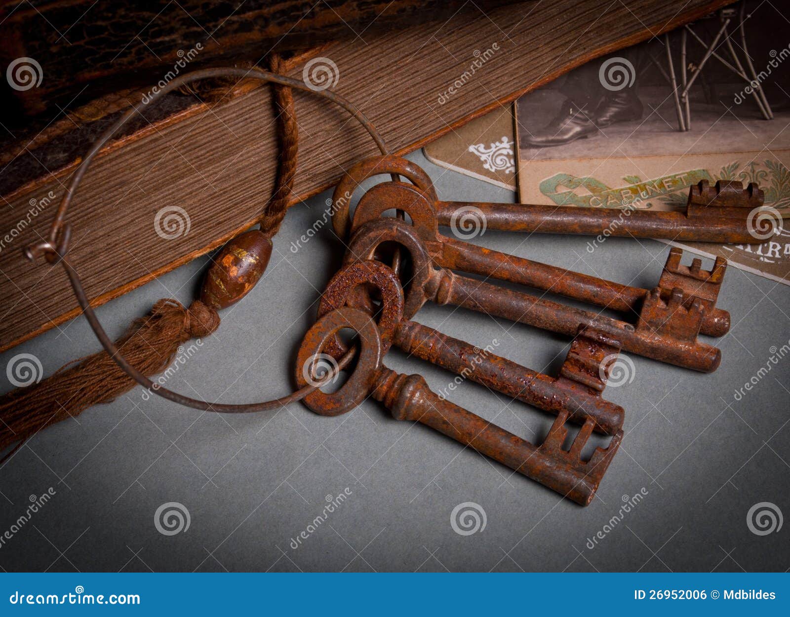 Antique rustic key set stock photo. Image of magic, antiques - 26952006