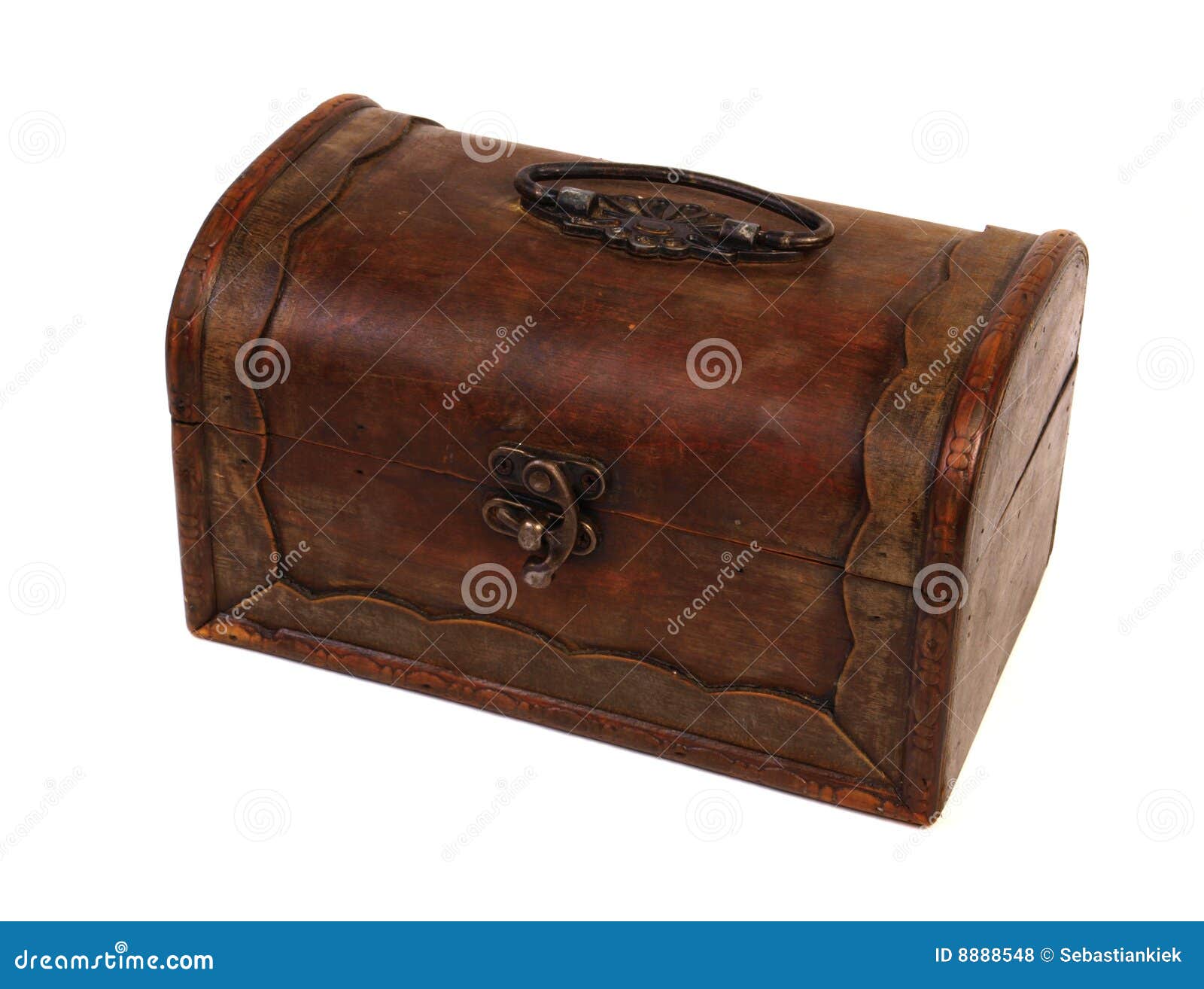 Antique rustic wooden box stock photo. Image of latch - 8888548