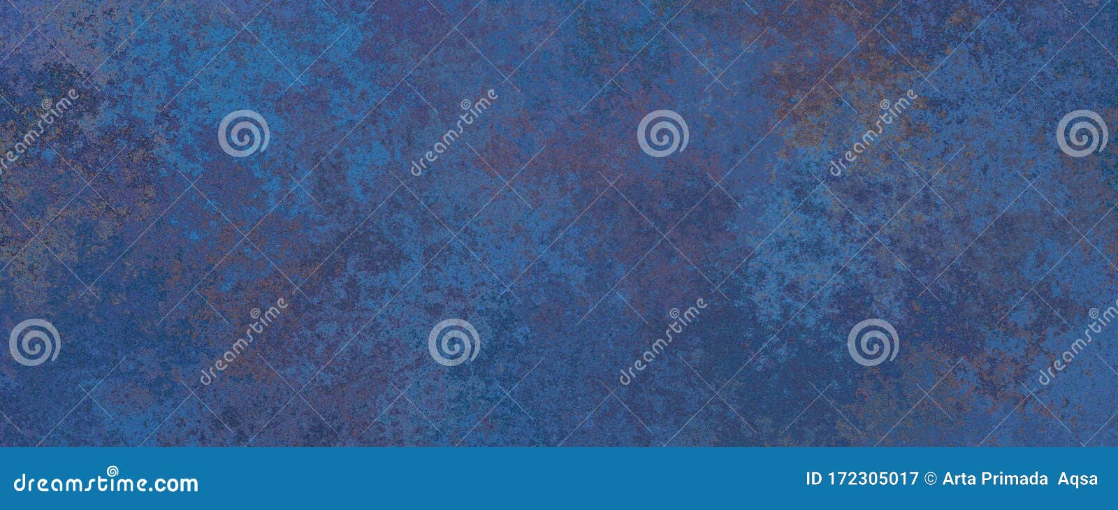 Antique Rusty Blue Car Iron Texture Background Stock Illustration ...