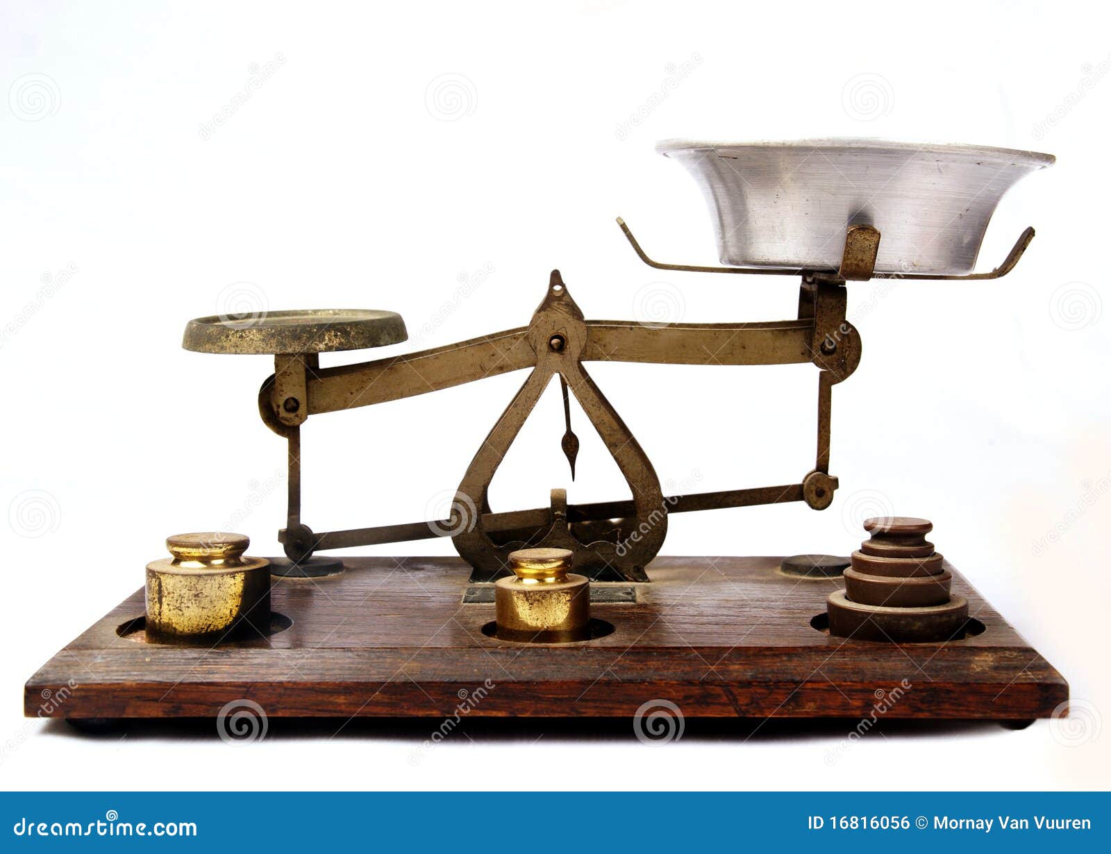 Antique Scale stock photo. Image of white, background - 16816056