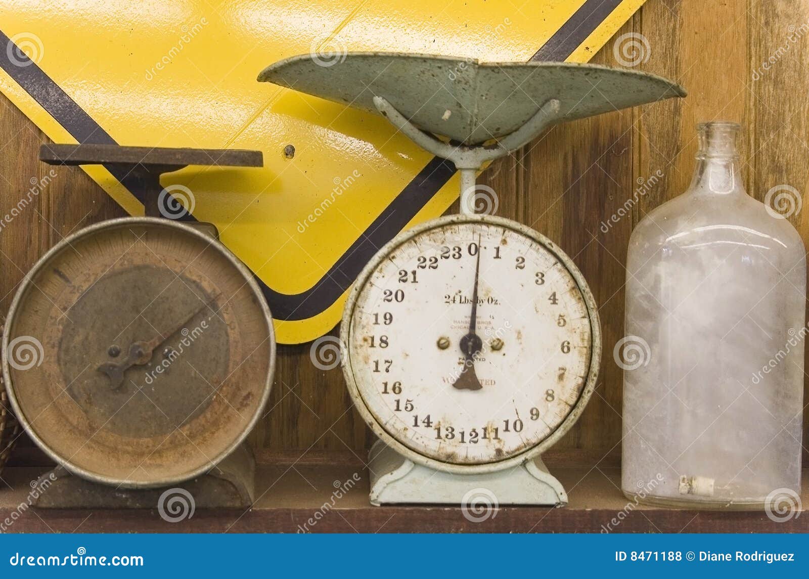 Antique Scales Royalty-Free Stock Image | CartoonDealer.com #8471188