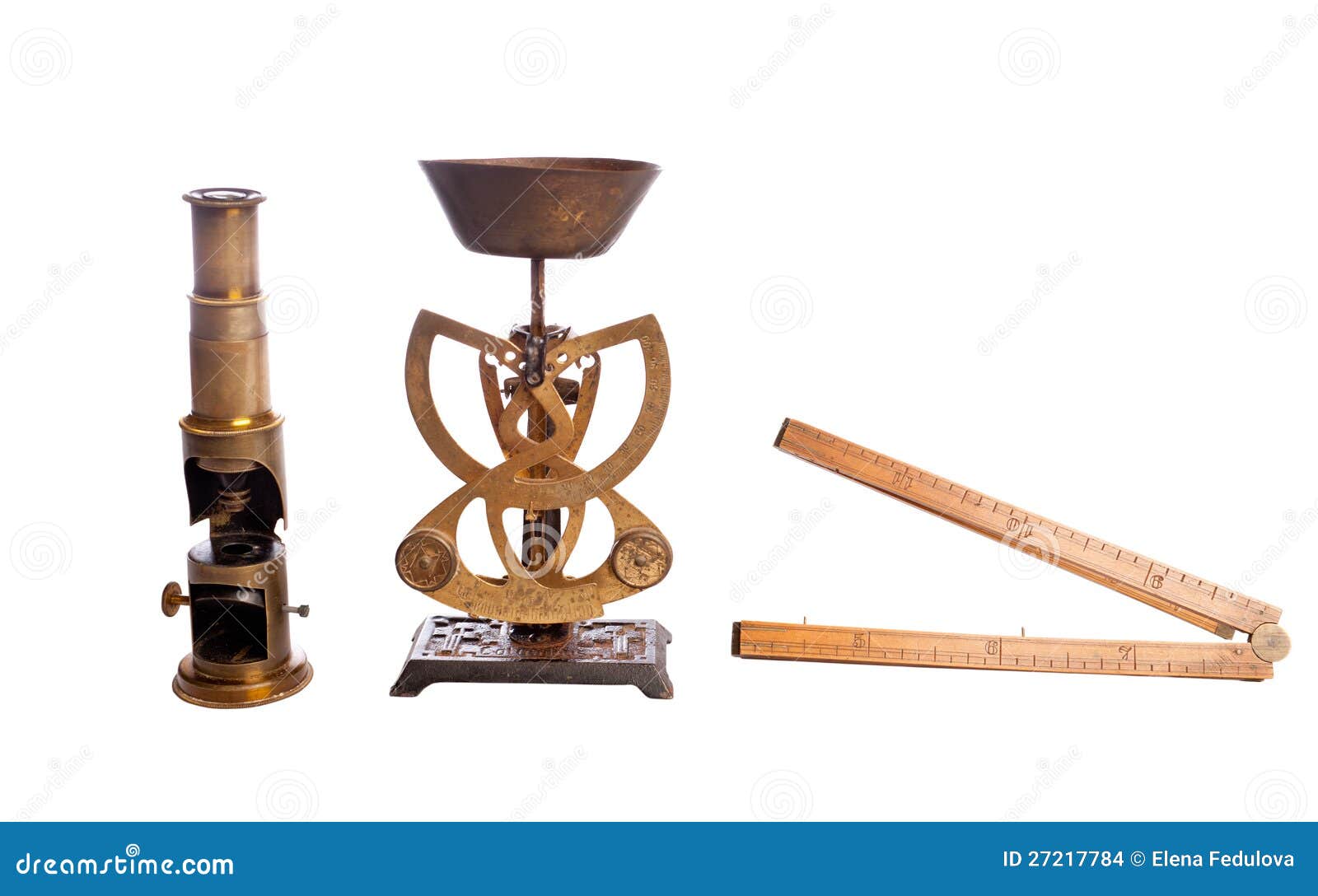 Antique Scales, Scale, Microscope, Stock Photo - Image of equipment ...