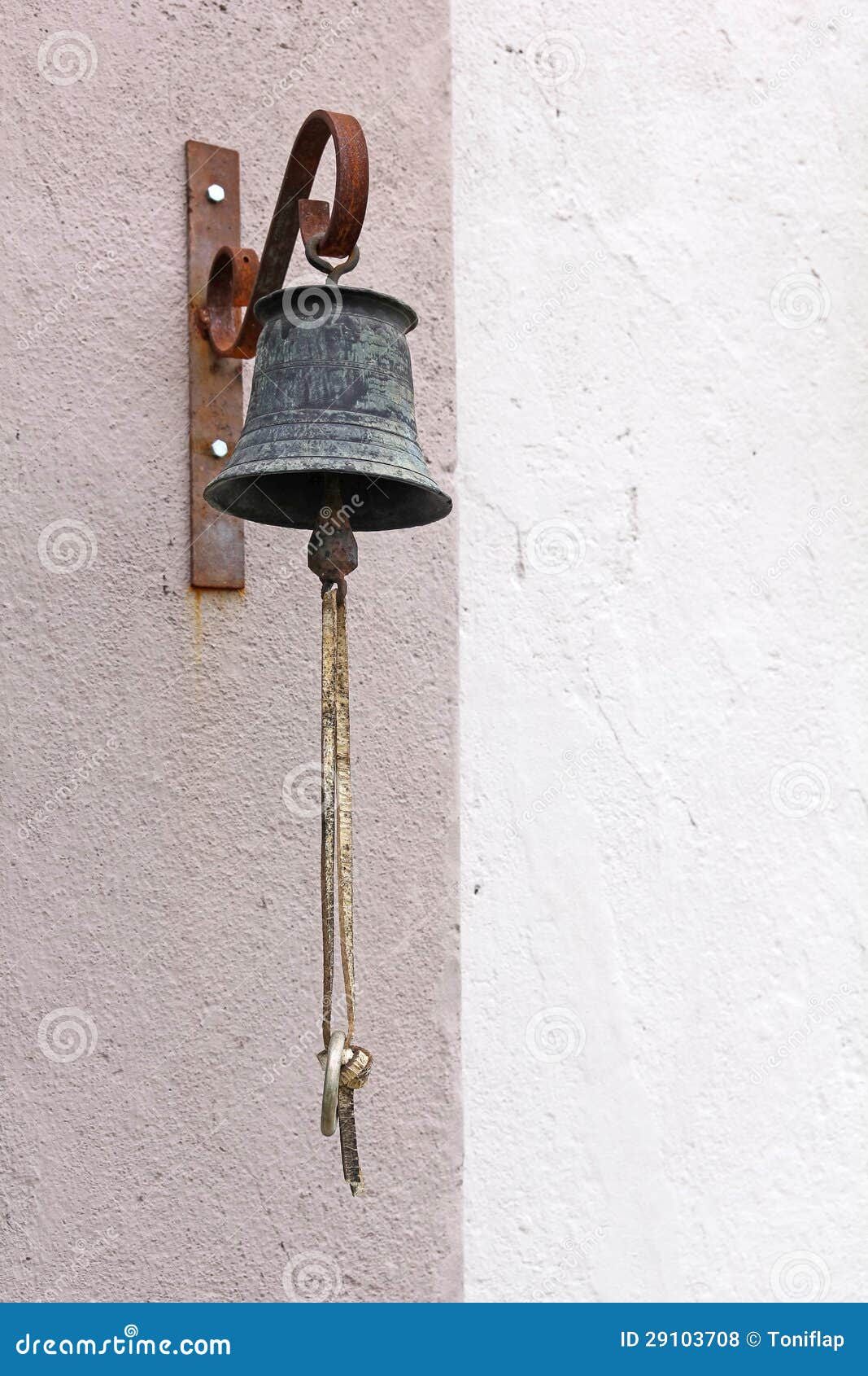 Antique school bell, stock photo. Image of sound, decoration - 29103708