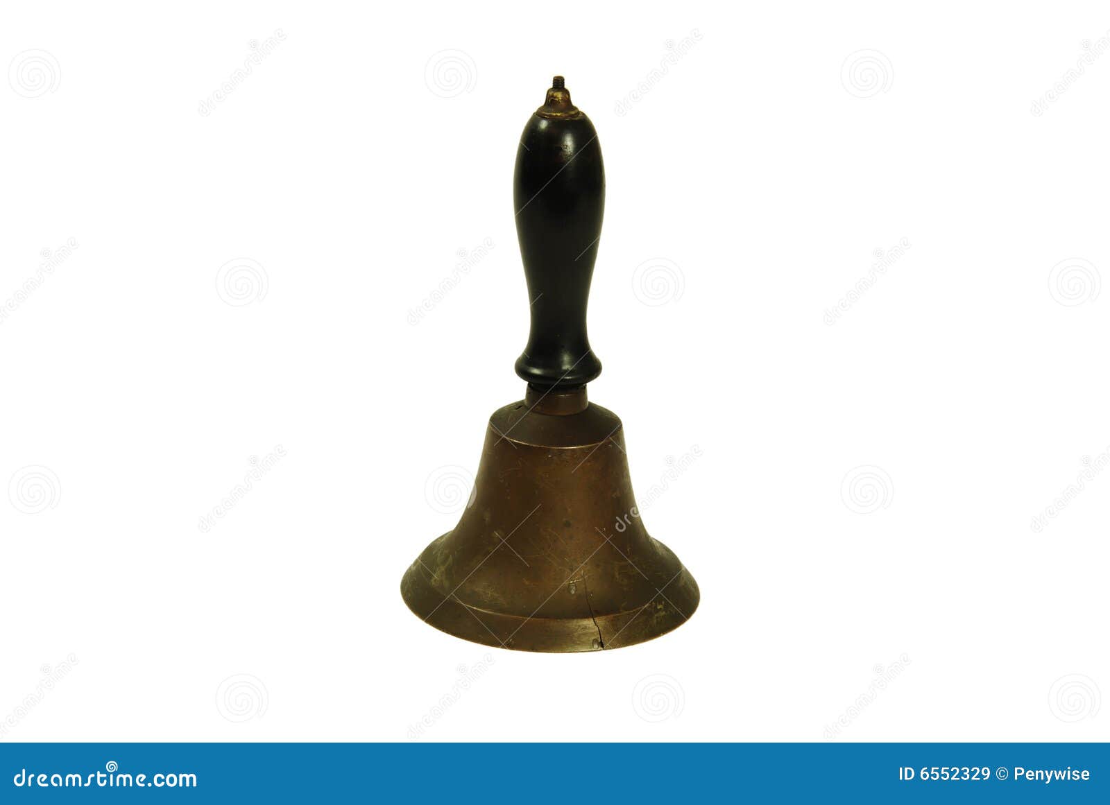 Antique School Bell stock image. Image of clapper, school - 6552329