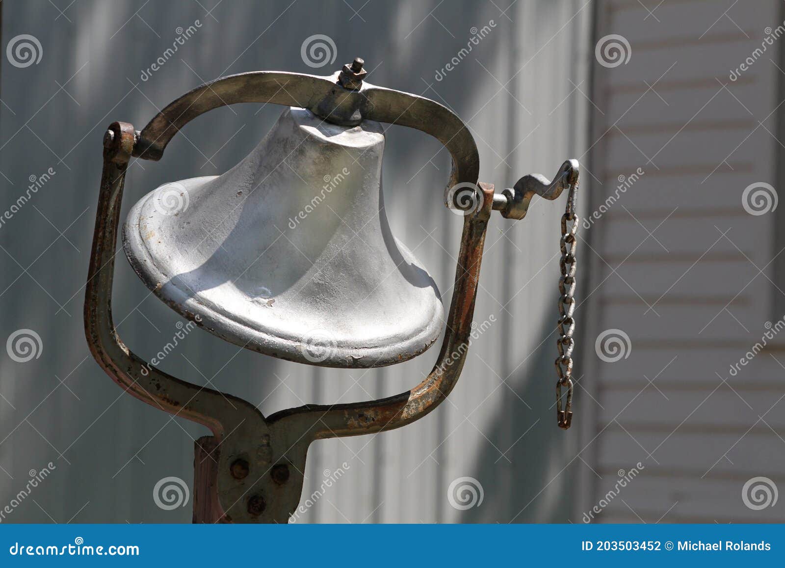 Antique School Bell stock photo. Image of antique, metal - 203503452
