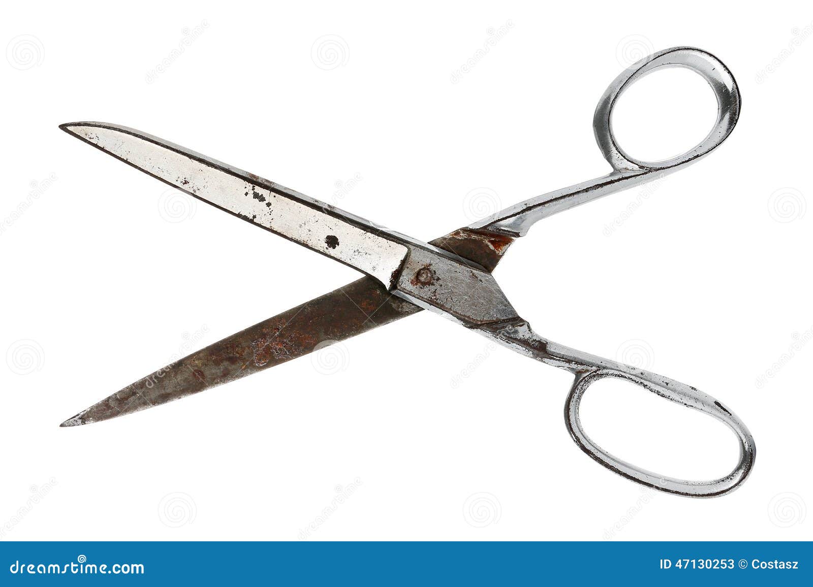 Antique scissors stock image. Image of detail, steel - 47130253
