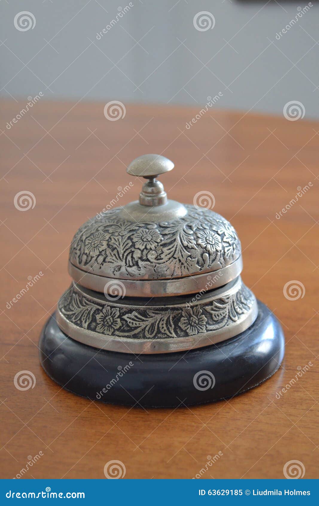 Antique service bell stock image. Image of counter, bell - 63629185