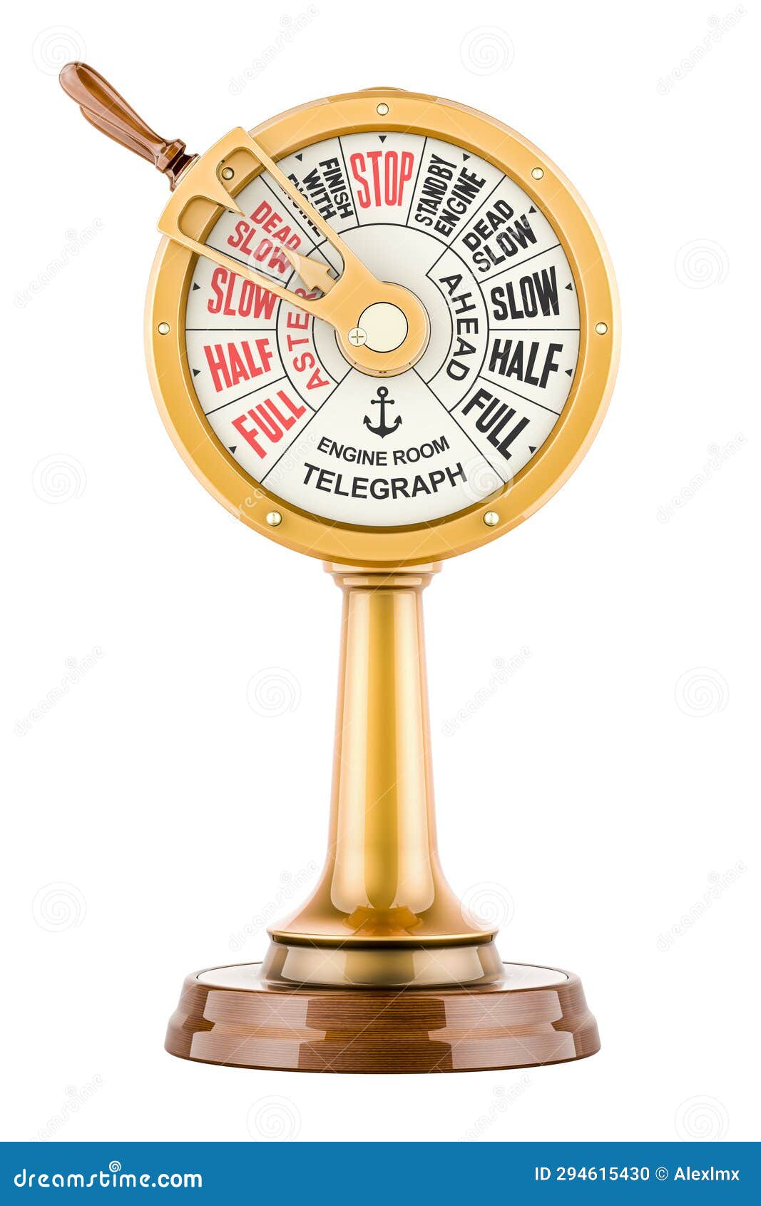 Engine Order Telegraph Pop Art Vector | CartoonDealer.com #70631545