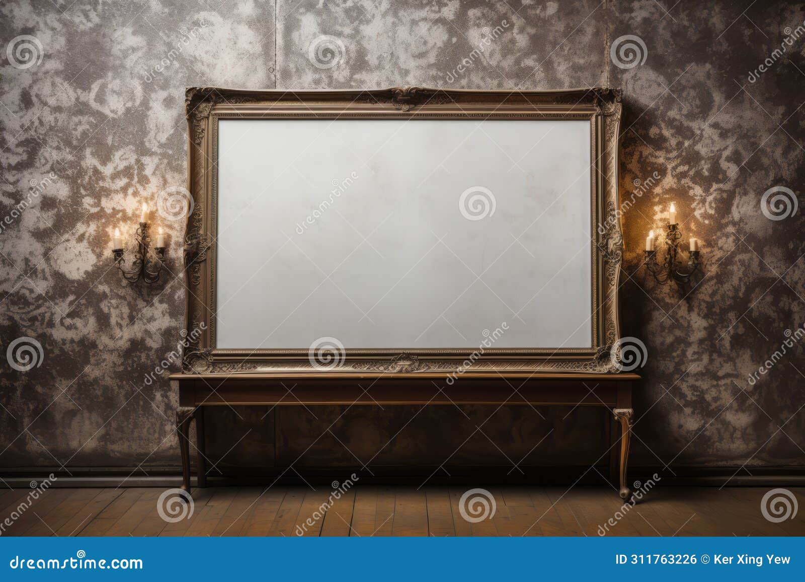 Antique Shop Frame Template Stock Illustration - Illustration of ...