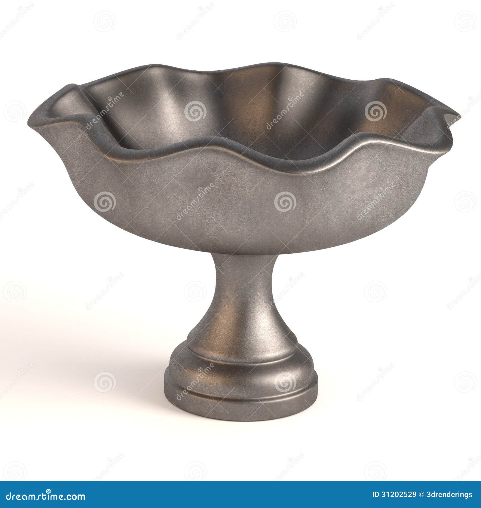 Antique silver bowl stock illustration. Illustration of graphics - 31202529