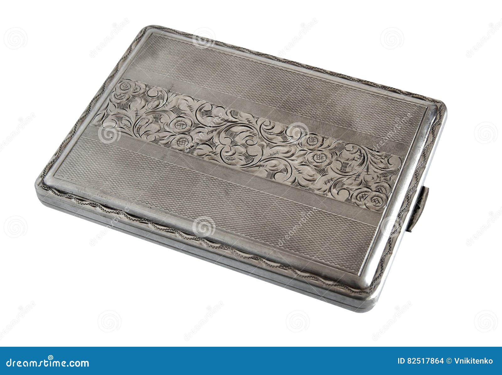 Antique Cigarette Case With Cigarillos Royalty-Free Stock Photography ...