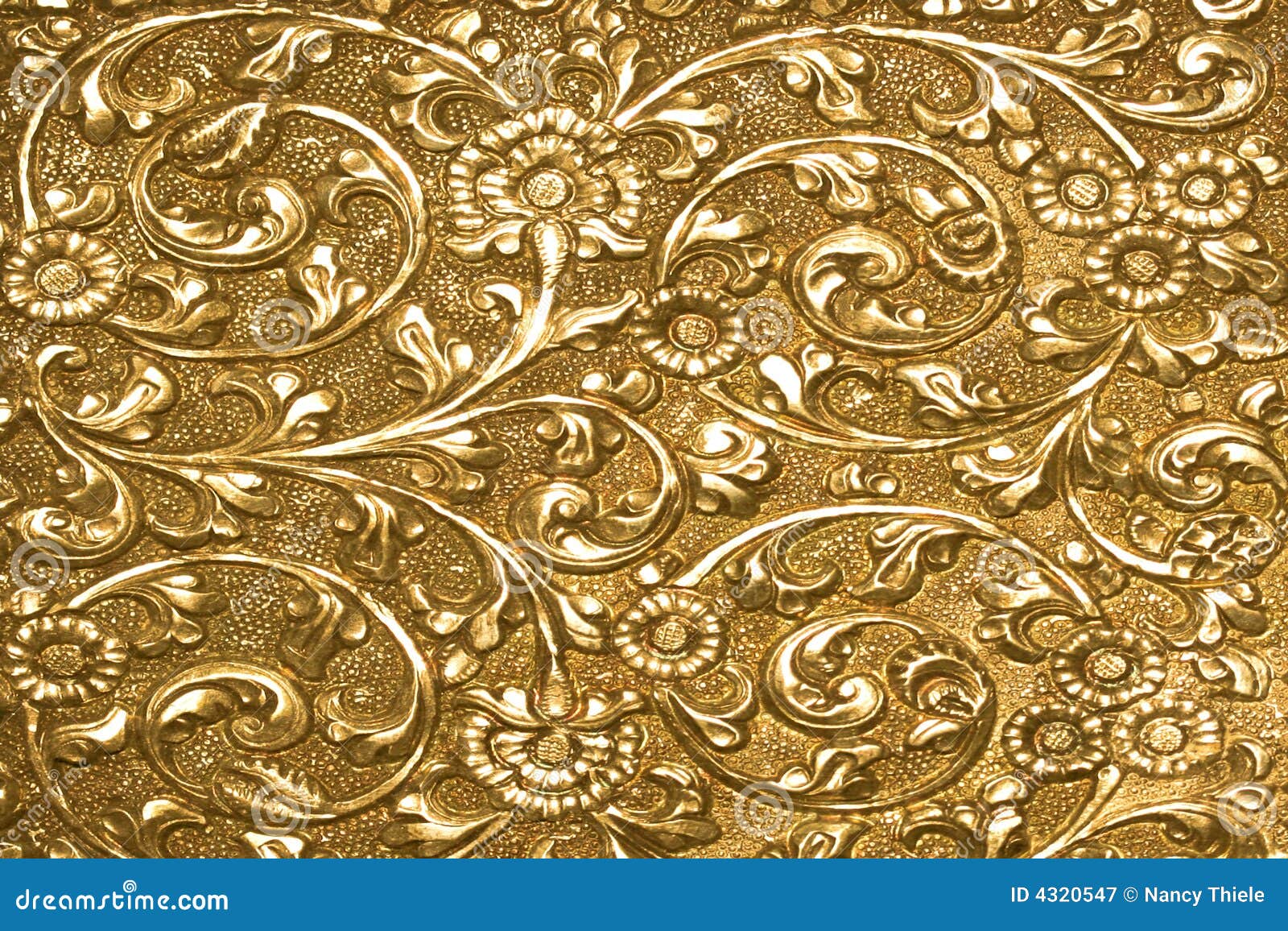 Antique Silver Design Abstract Stock Image - Image of antique ...