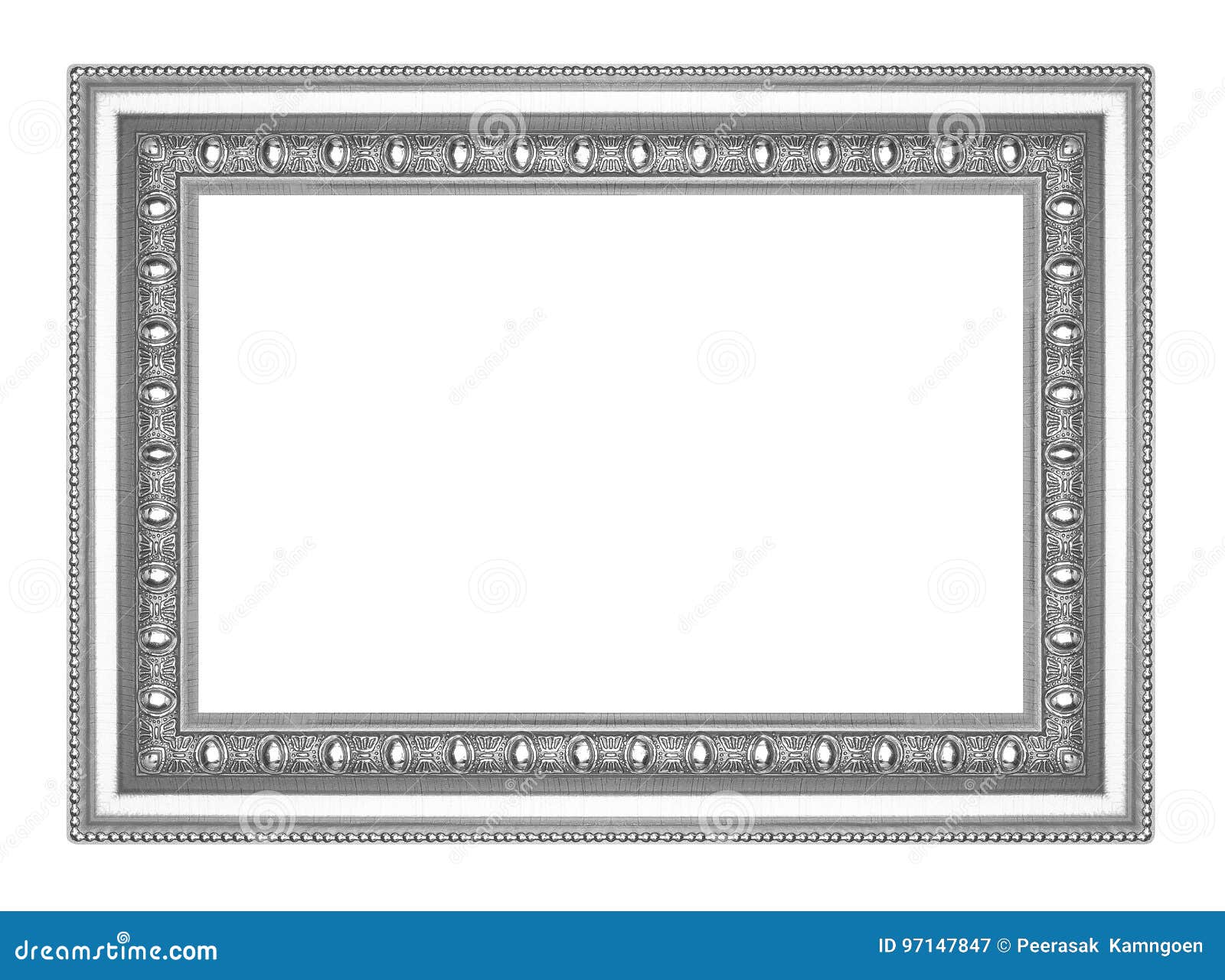 Silver Frame Stock Photography | CartoonDealer.com #1136864