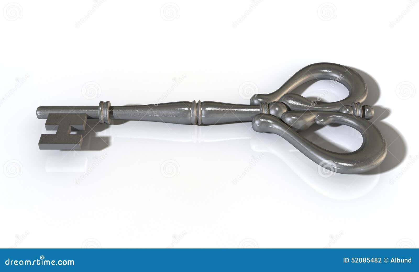 Antique Skeleton Key stock photo. Image of detail, estate - 52085482