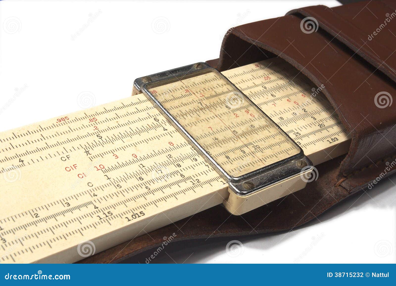 Antique Slide Rule stock photo. Image of instrument, board - 38715232