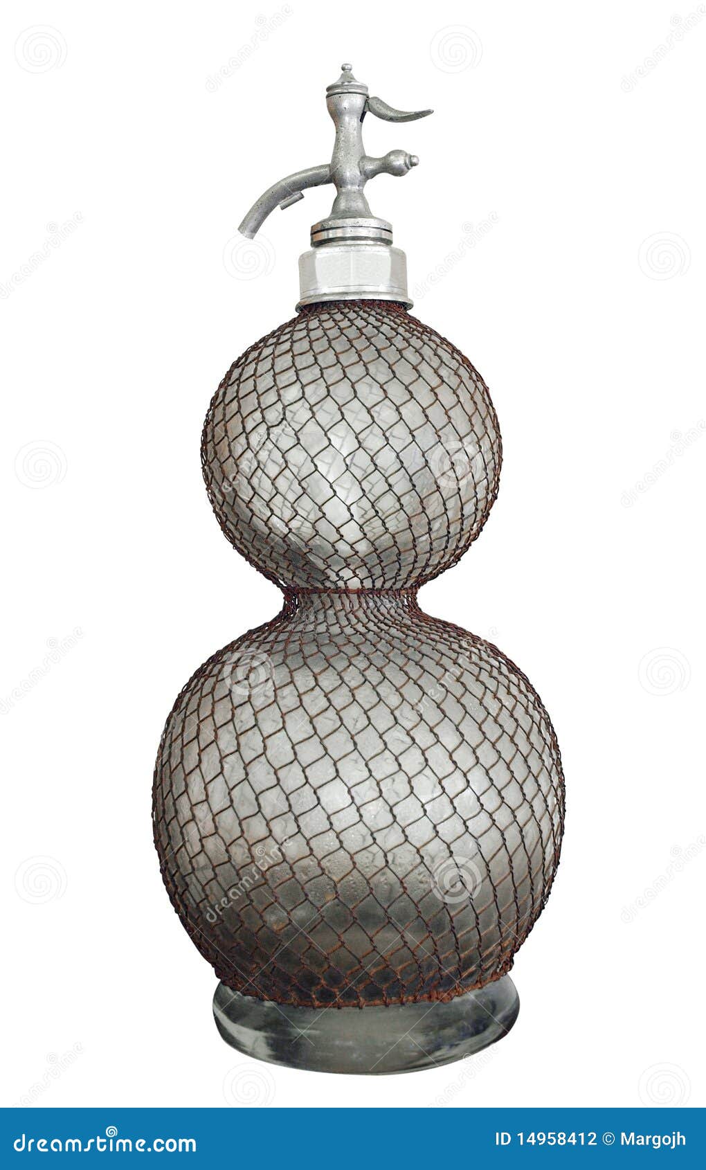 Antique Soda Syphon stock photo. Image of netting, soda - 14958412