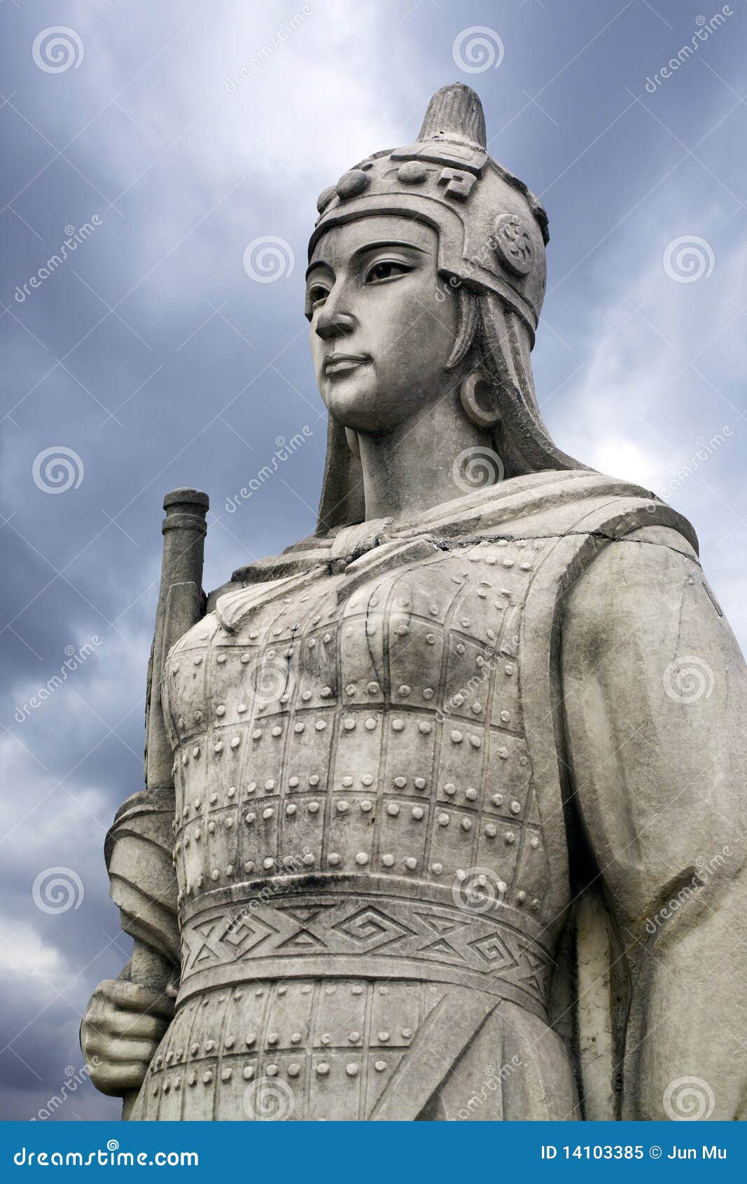 Antique Soldiers of the Woman. Stock Image - Image of power, mythology ...