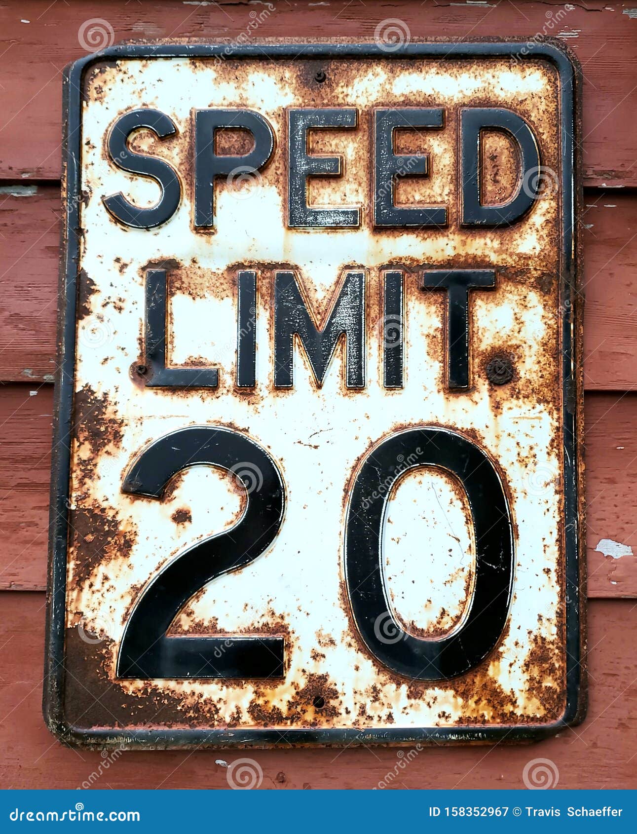 Antique Speed Limit Road Sign Stock Image - Image of road, country ...