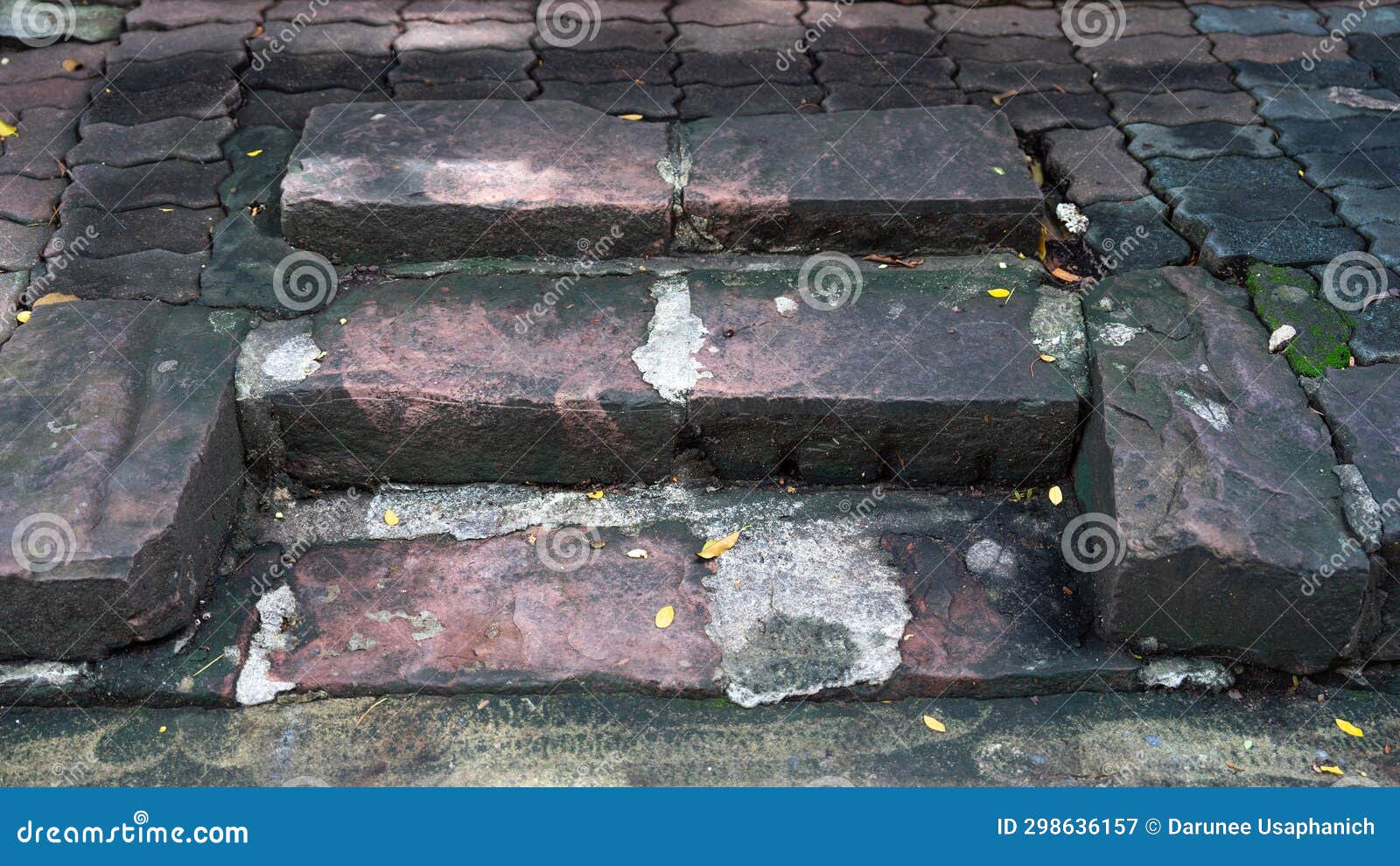 Antique Staircase Stone Level Crossing that are Stacked Together Stock ...