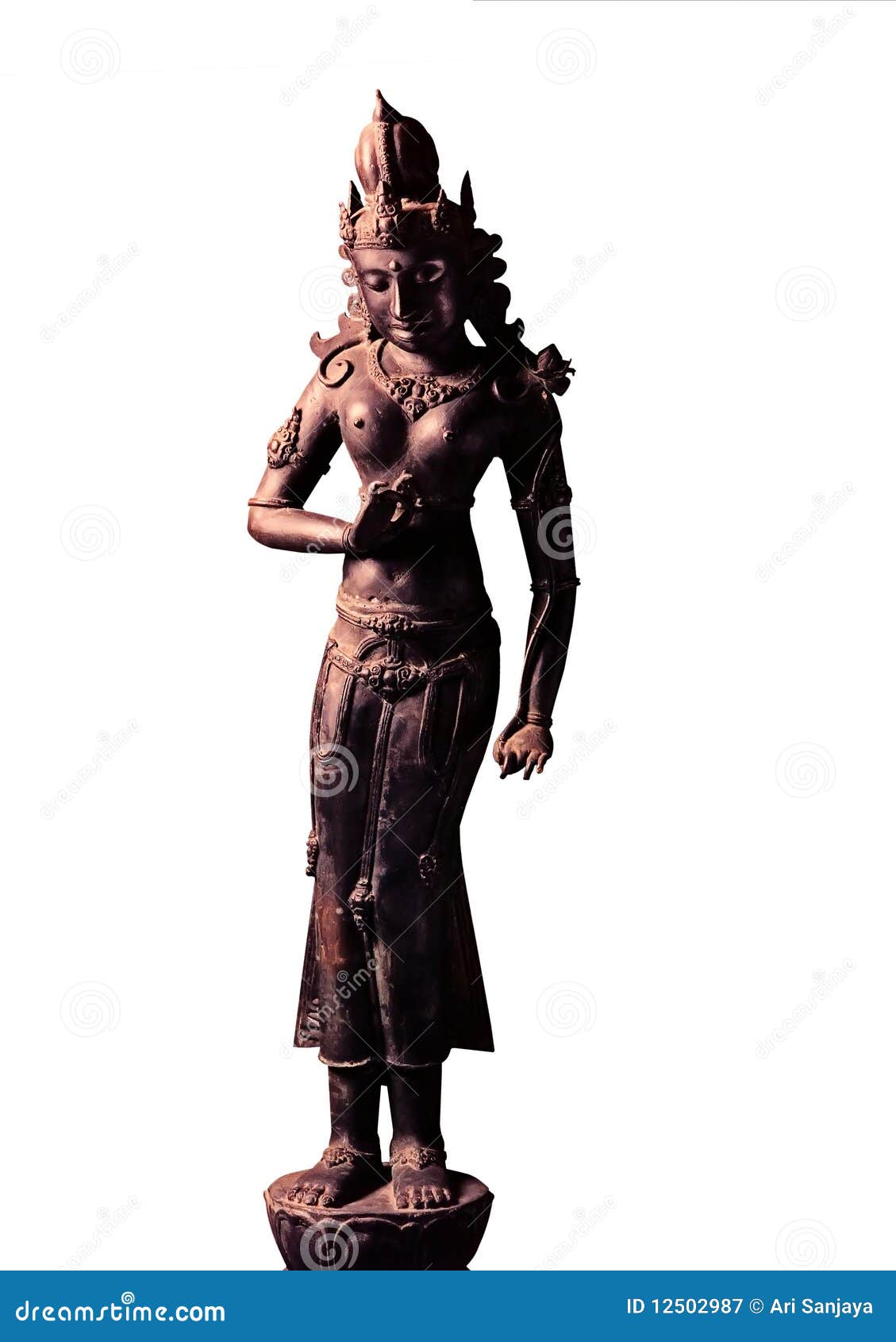 Antique statue stock image. Image of religion, background - 12502987