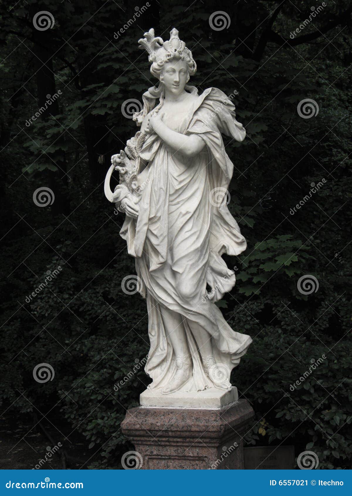 Antique statue stock image. Image of white, classic, italian - 6557021