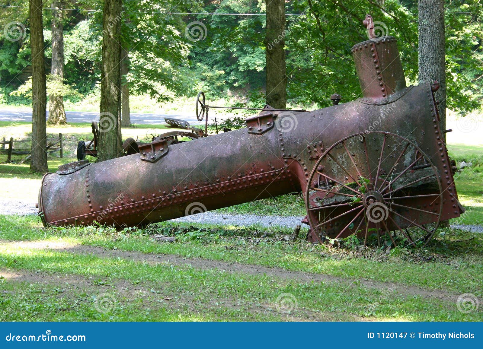 Antique Steam Engine Picture. Image: 1120147