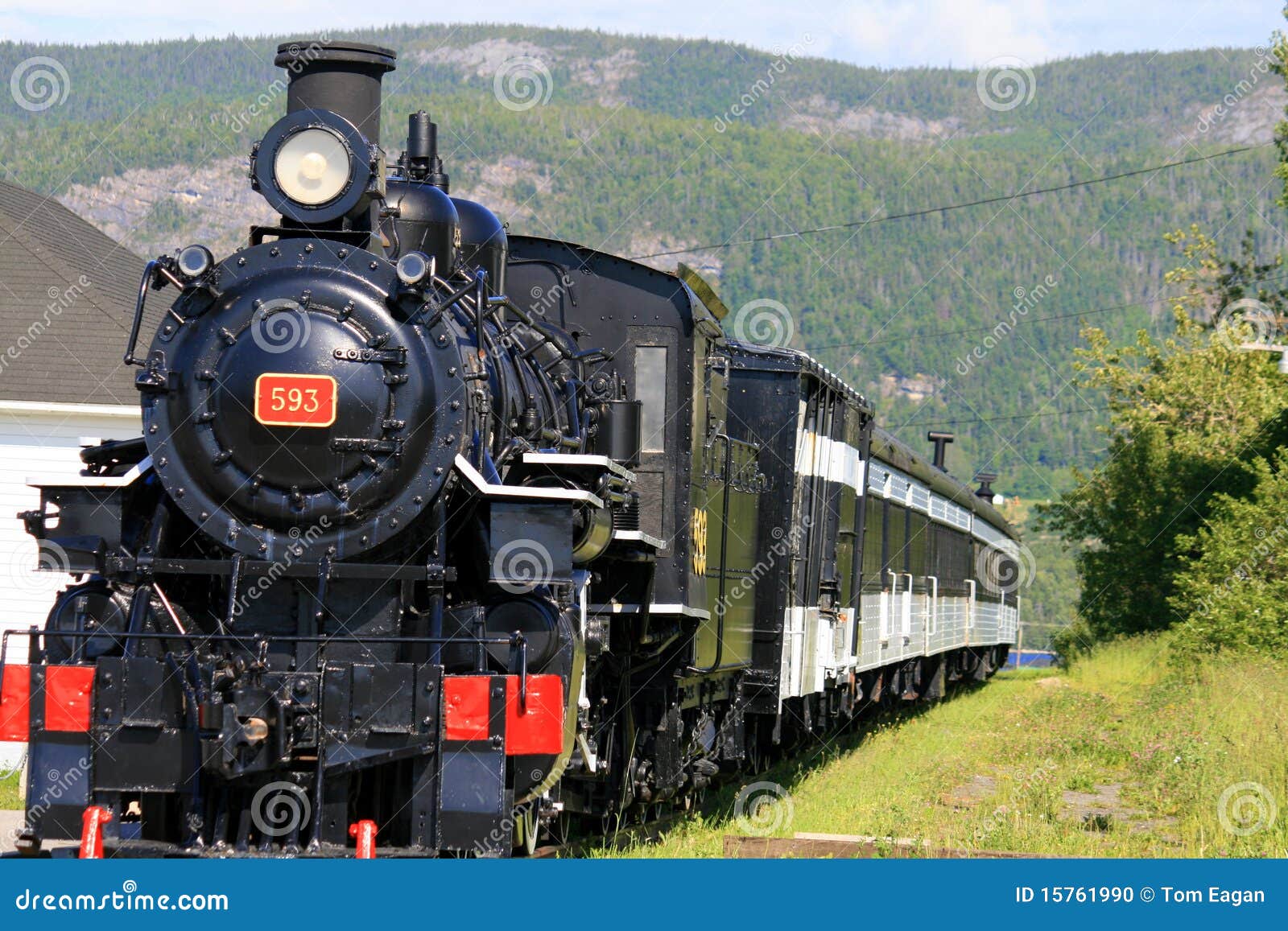 Antique Steam Engine stock photo. Image of passenger - 15761990
