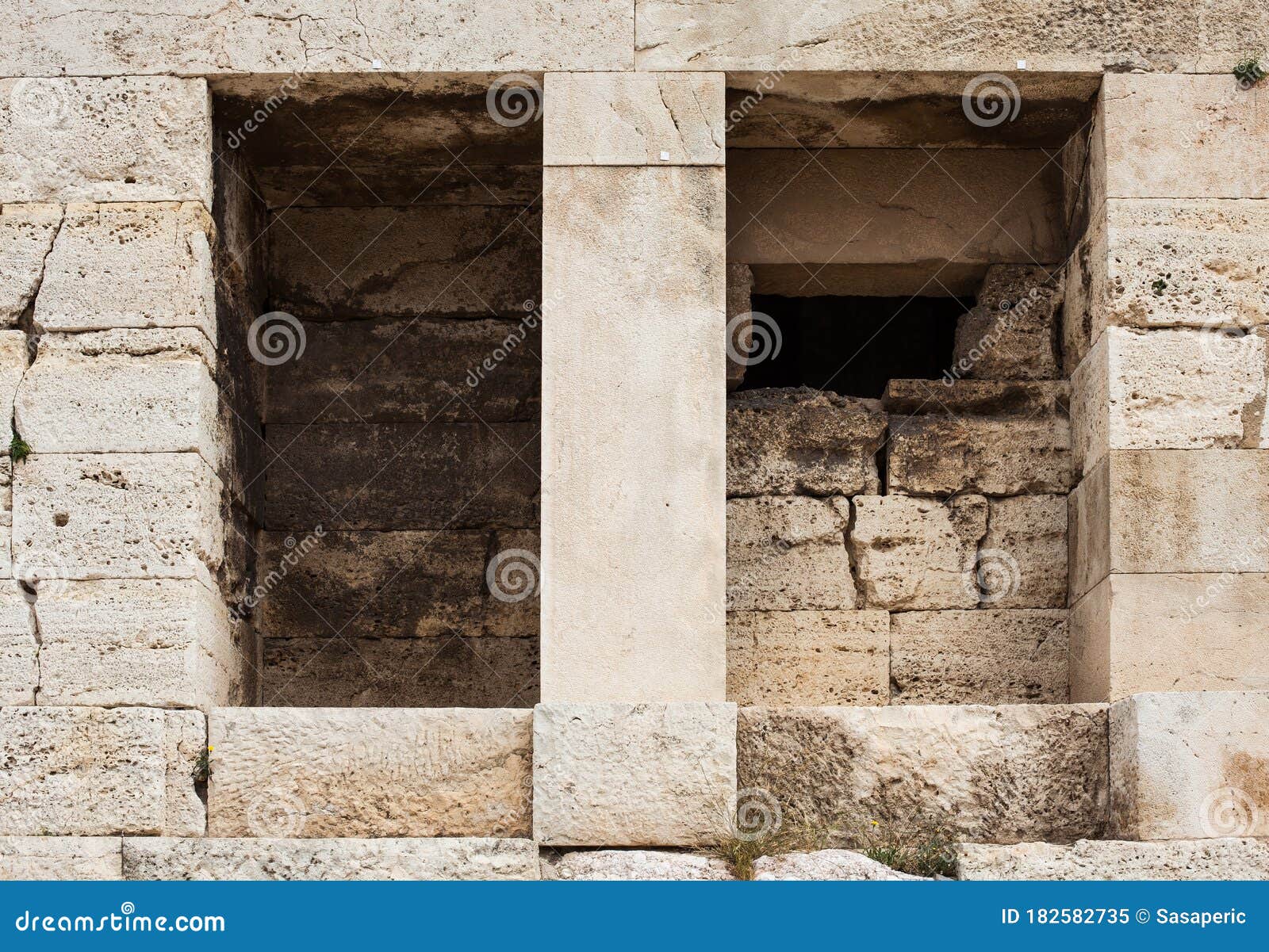 Antique stone temple wall stock image. Image of history - 182582735